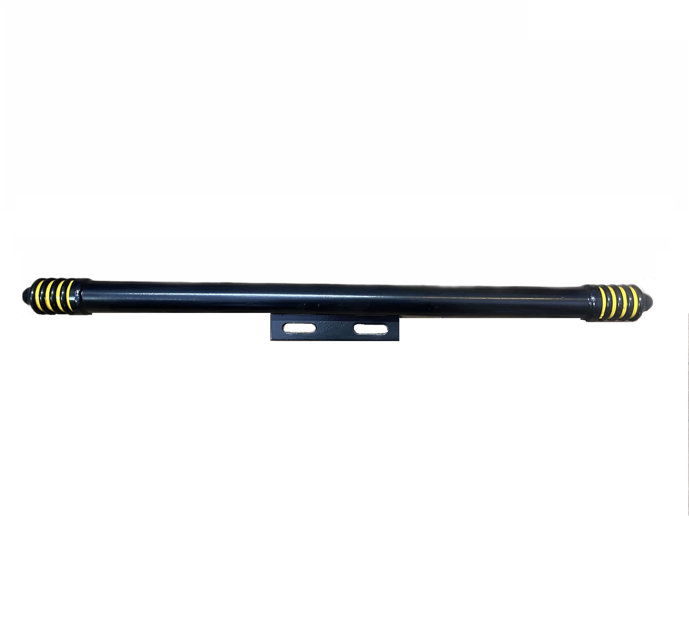 Leg Guard Rod for Hero Splendor (Black, Four Yellow Straps) » Autosparehub