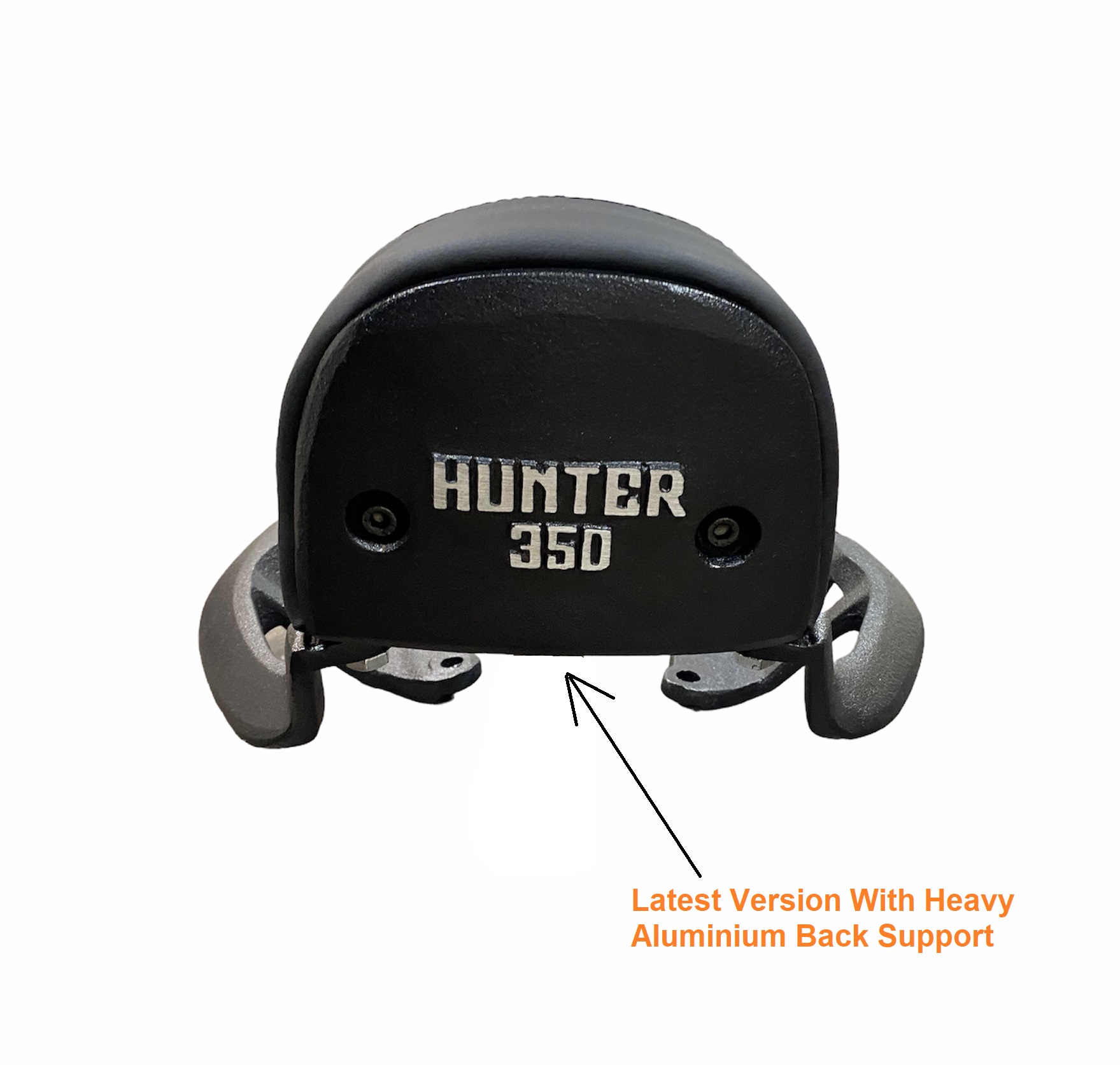 Pillion Cushion Backrest for Royal Enfield Hunter 350 (Hunter Font ...