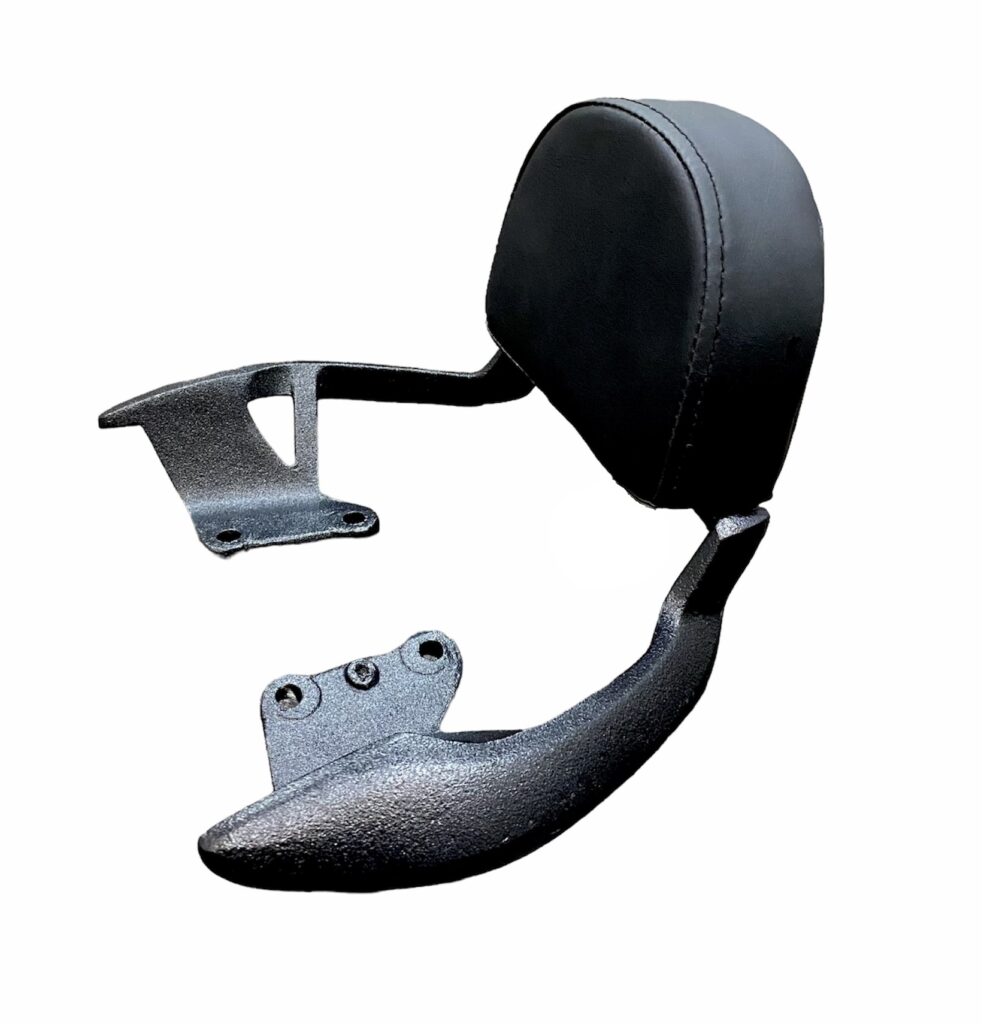 Pillion Cushion Backrest for Royal Enfield Hunter 350 (Hunter Font ...