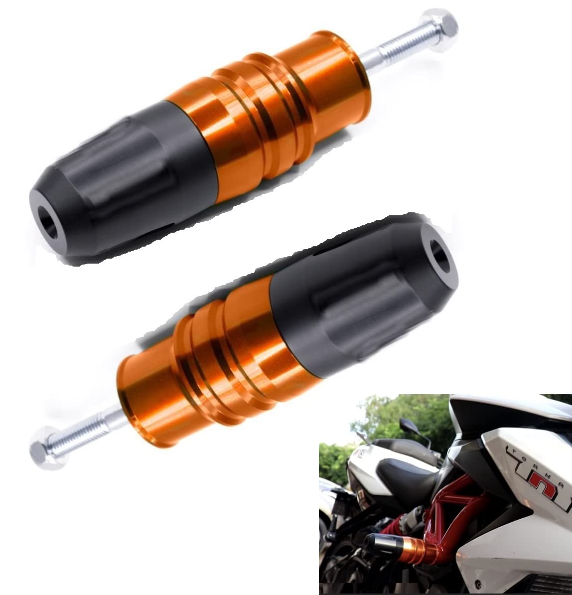 Frame Sliders for Benelli TNT 300 600i Crash Protectors Bike Guard BN ...
