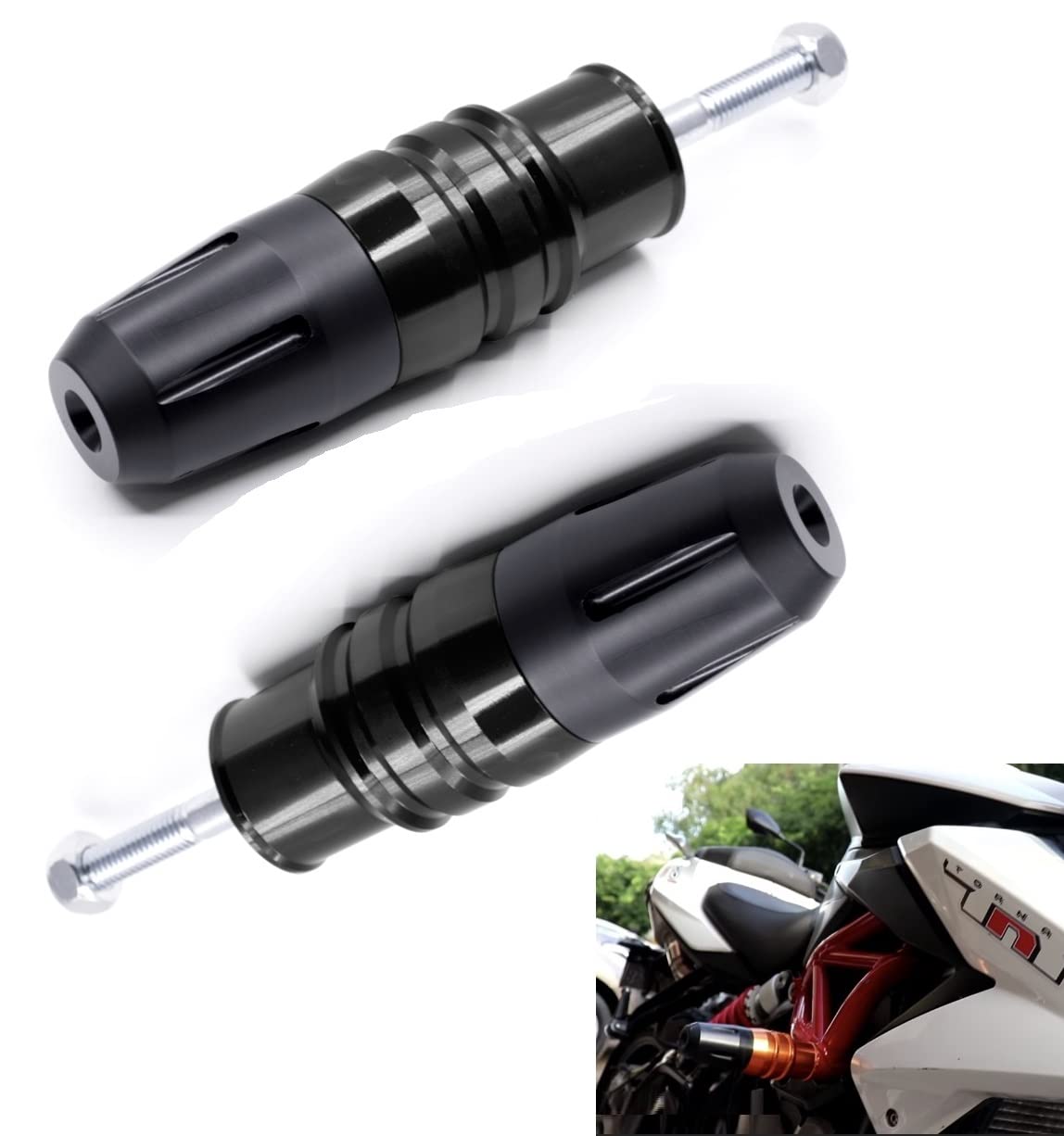 Frame Sliders for Benelli TNT 300 600i Crash Protectors Bike Guard BN ...