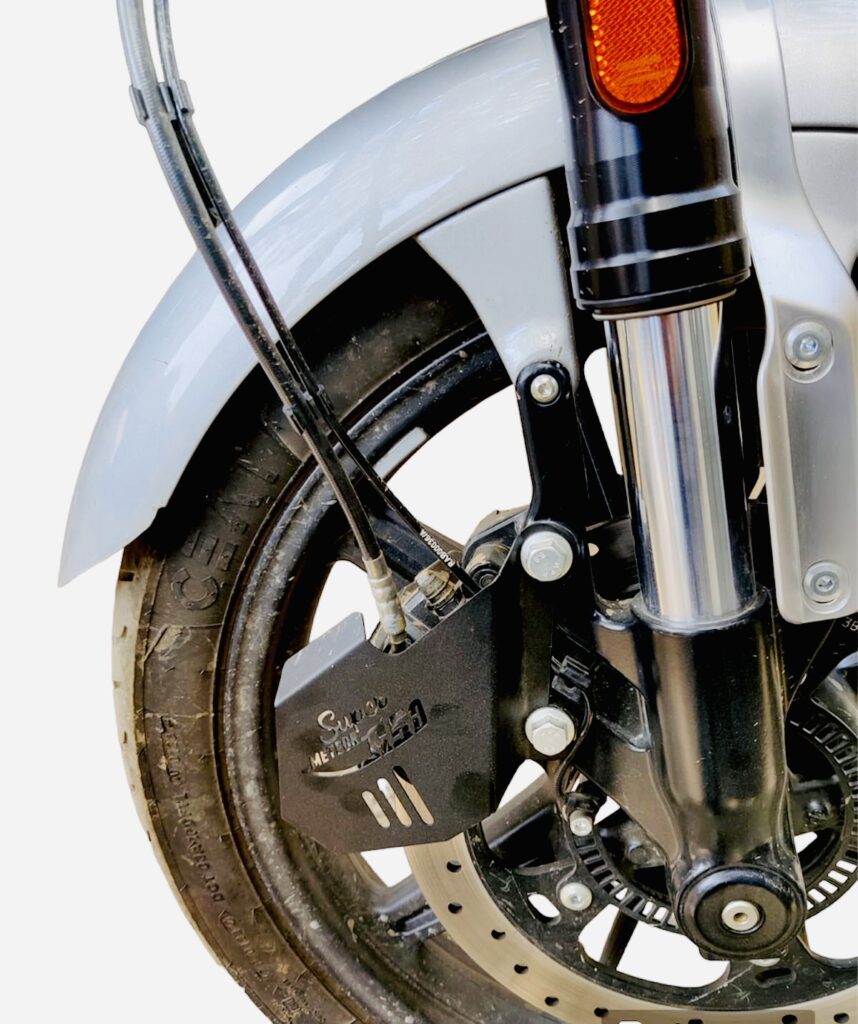 Royal Enfield Super Meteor 650 Axial Mount Disc Brake Caliper Guard ...