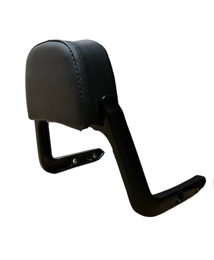 Royal Enfield Reborn Classic 350 Backrest with Black Cushion Pillion ...