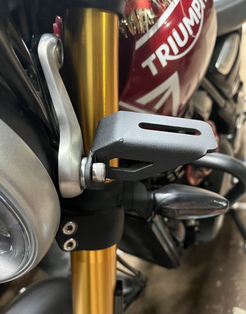 Triumph Speed 400 Head Light Side Frame Mount Holder Bracket Kit for ...